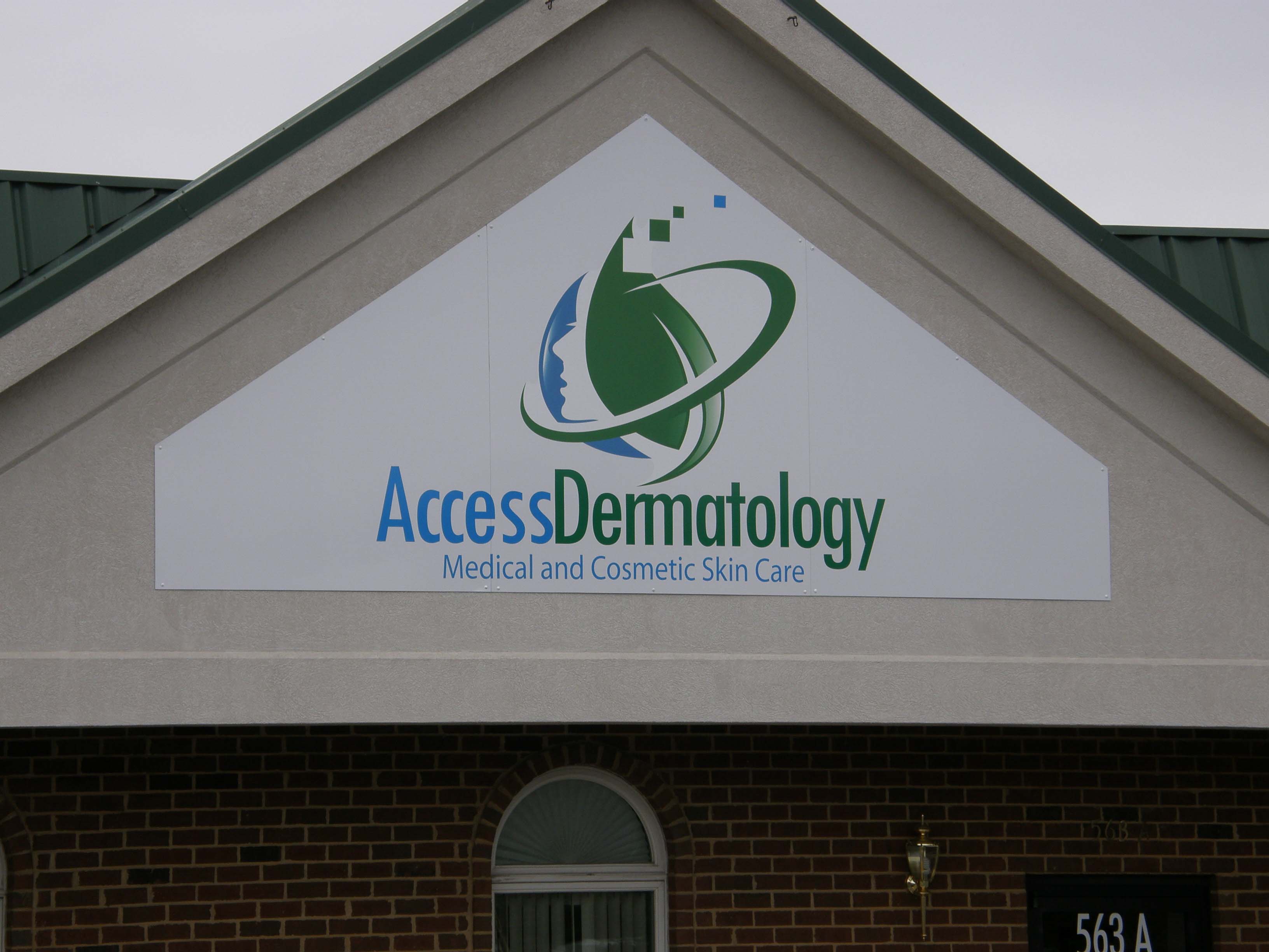 Access Dermatology Outdoor Sign - Eddie Edwards Signs