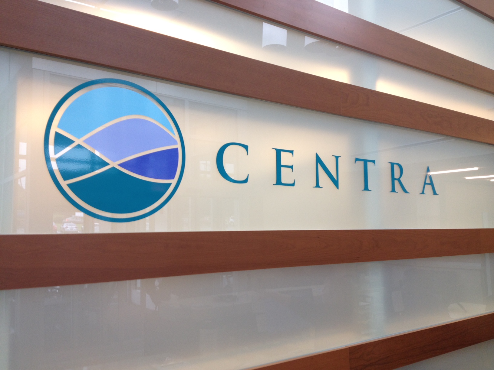 Centra -Office Sign - Eddie Edwards Signs