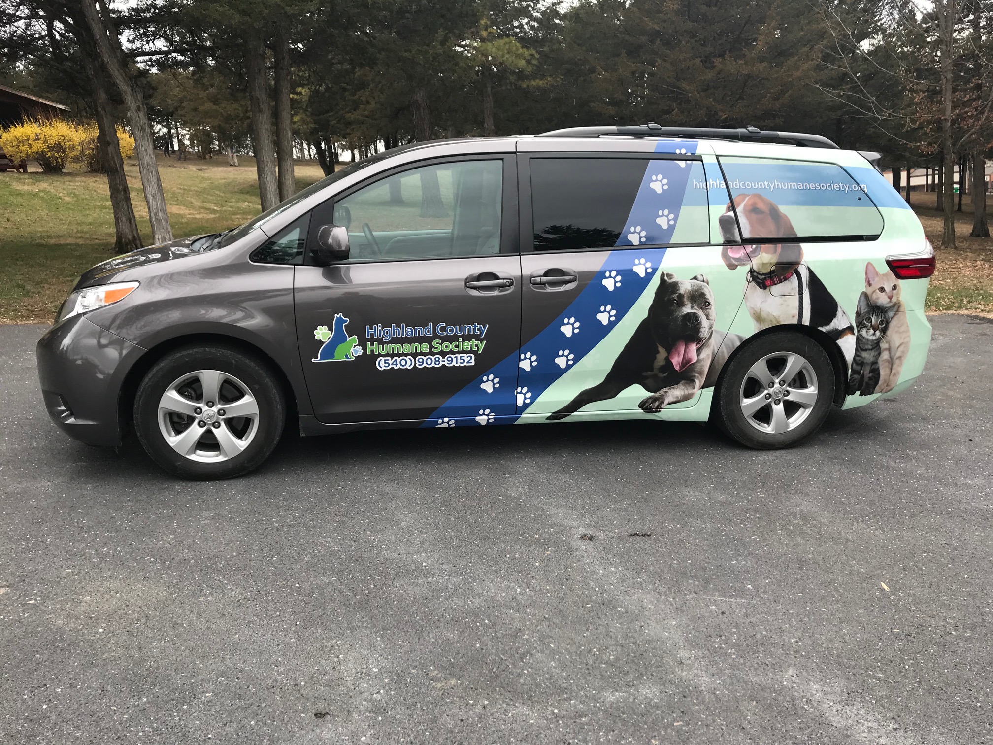 Highland County Humane Society - Eddie Edwards Signs